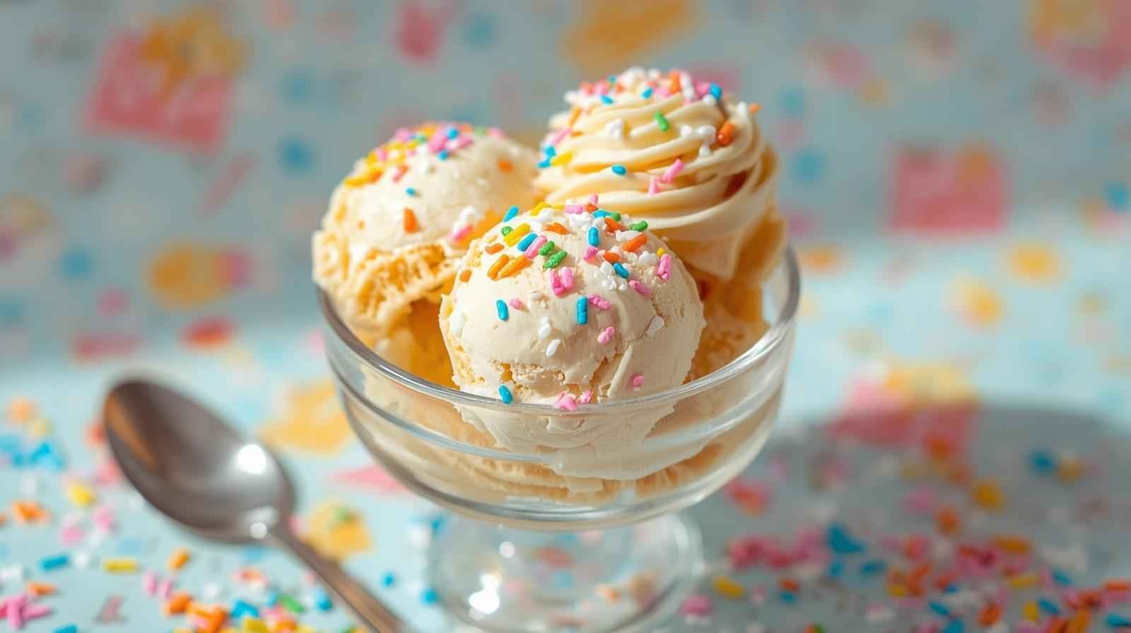 Baskin-Robbins Icing on the Cake Ice Cream Recipe