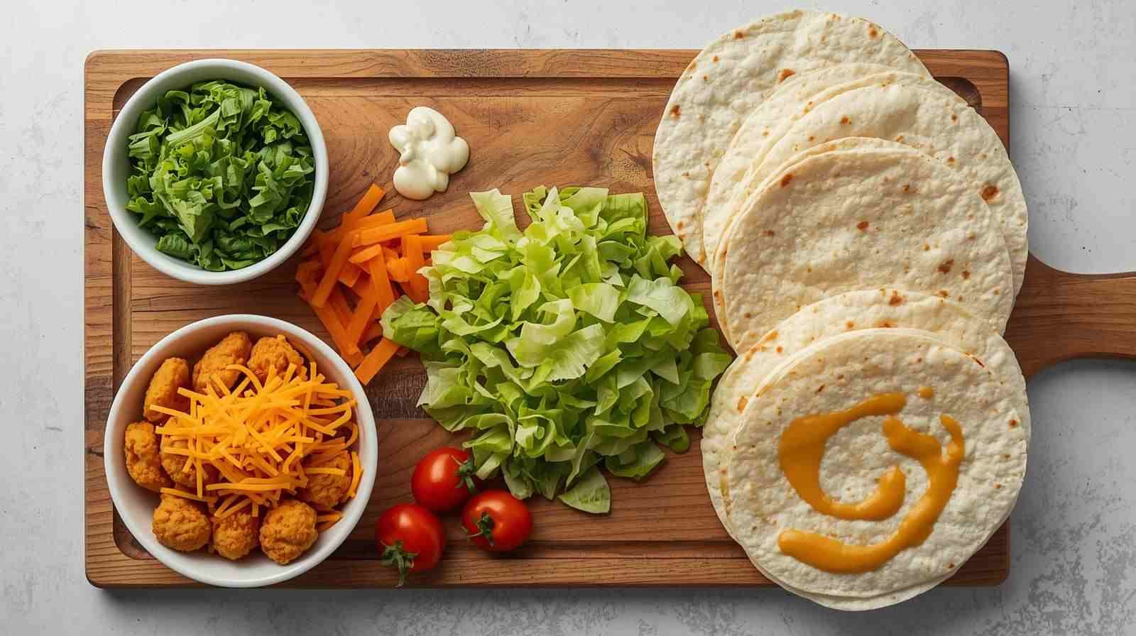 Copycat McDonald's Snack Wraps Recipe