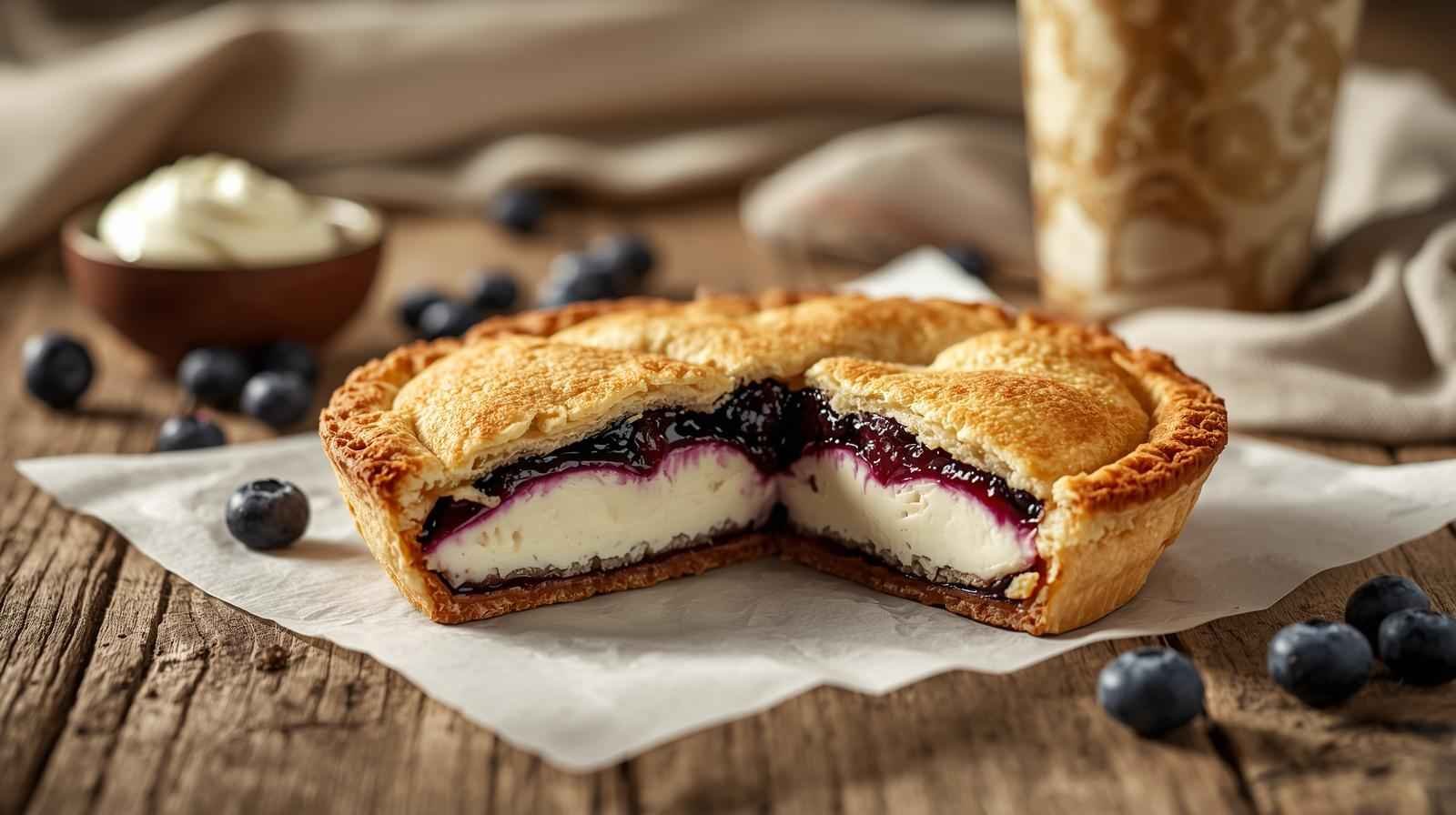 McDonald’s Blueberry & Creme Pie Recipe