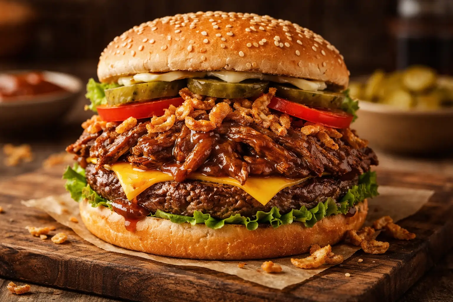 Homemade BBQ Brisket Whopper Recipe That Tastes Just Like Burger King