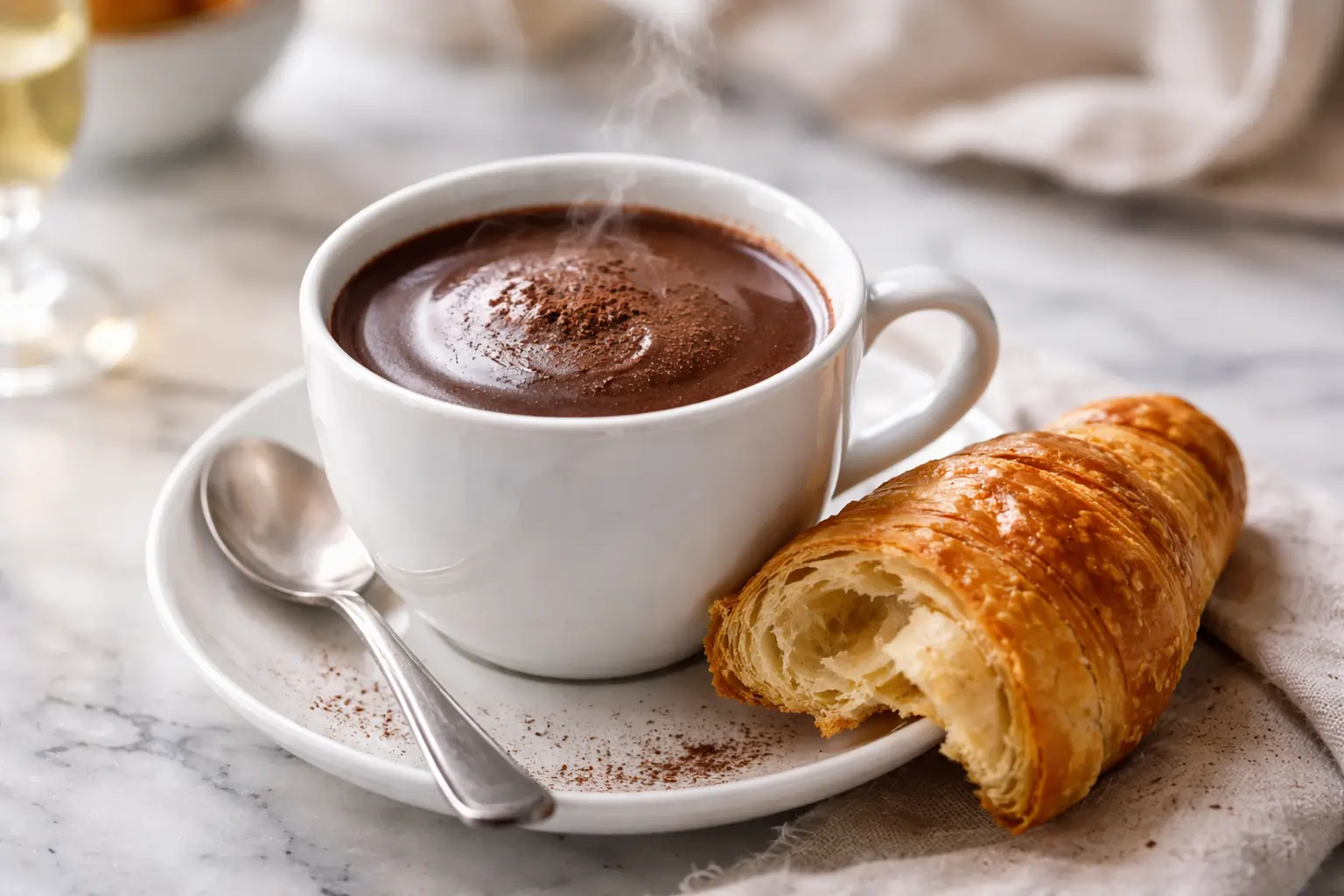 French Hot Chocolate Recipe (Chocolat Chaud)