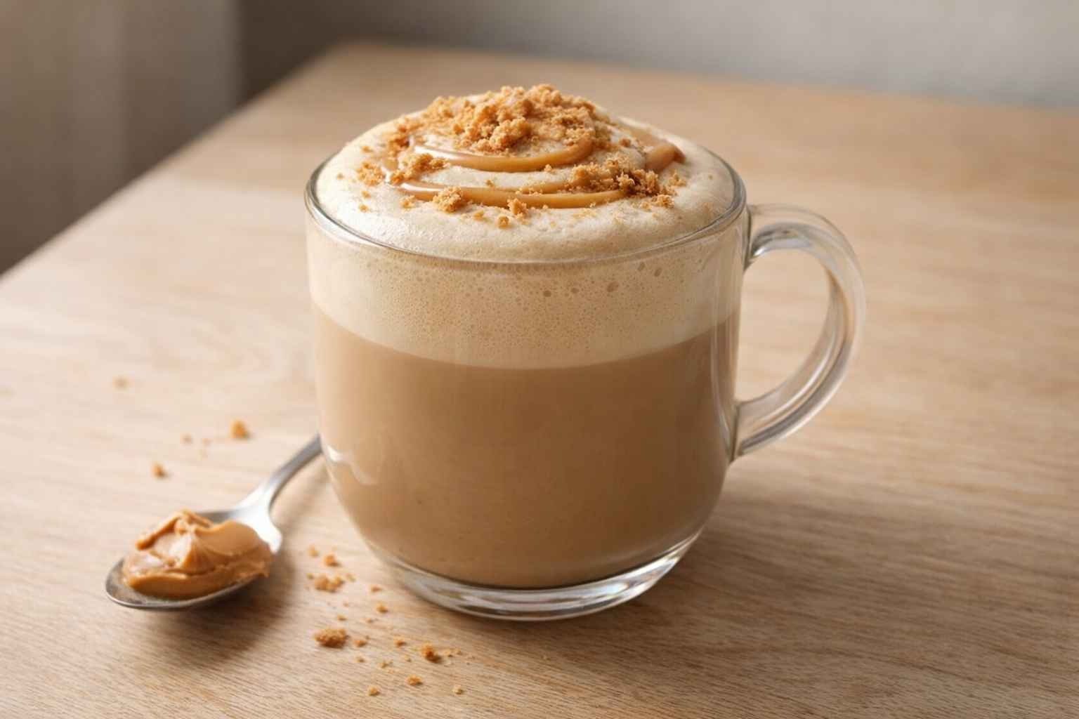 Homemade Dunkin Cookie Butter Cloud Latte Recipe